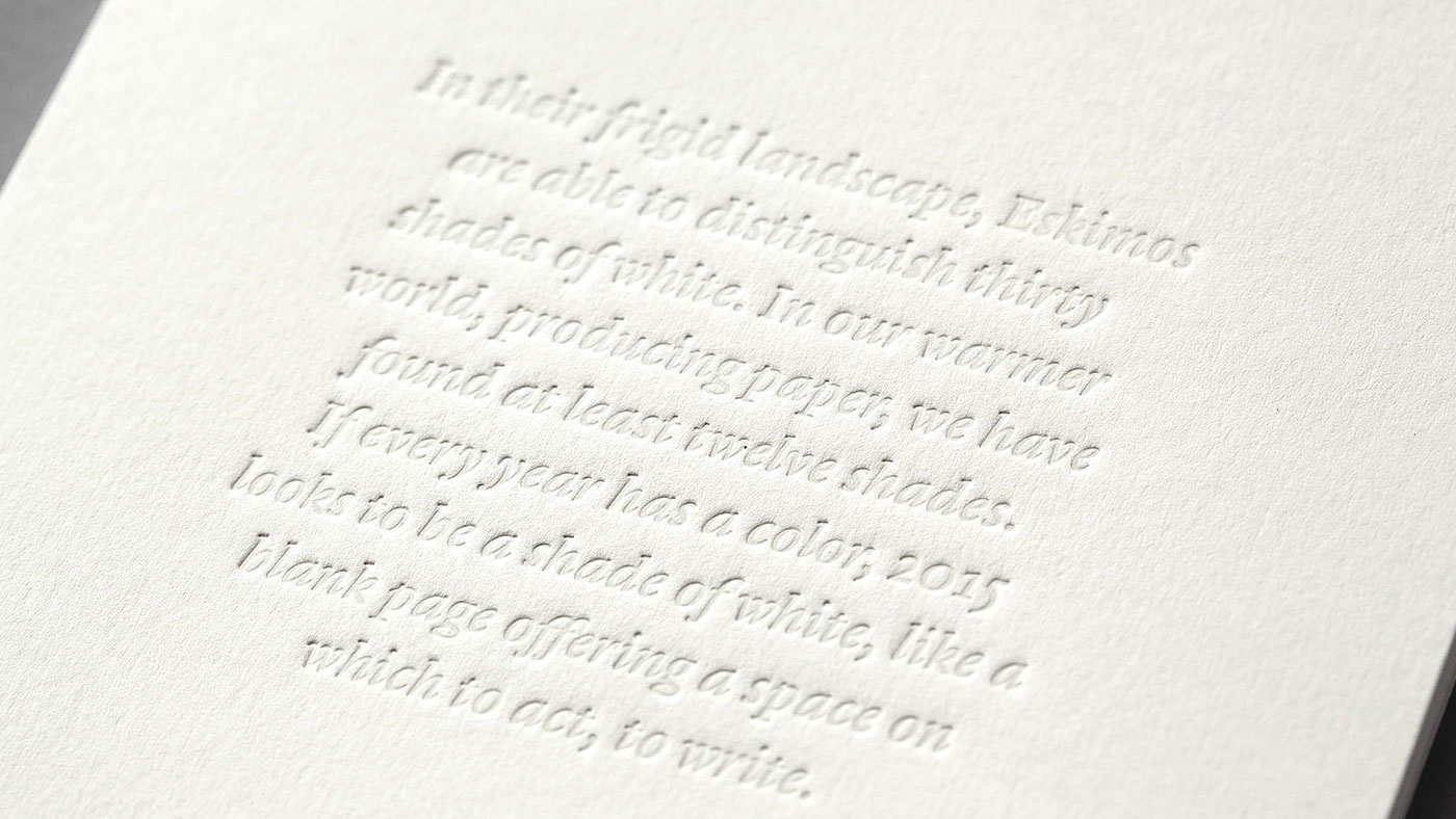 Letterpress - Impresión letterpress o Impresión tipográfica | Minke